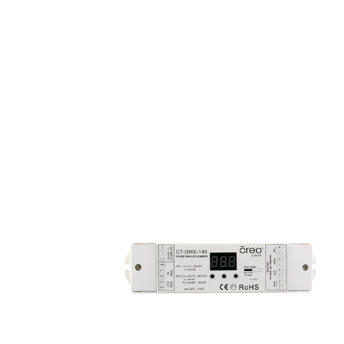 PWM Power Repeater 1 channel input 1 channel output IP20 – Creolight PWM Power Repeater 1 channel input 1 channel output IP20 – Creolight